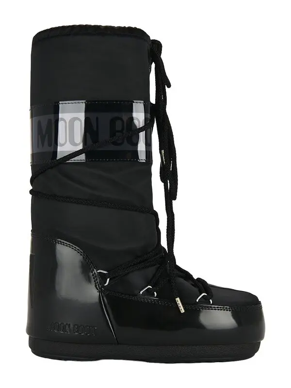 Moon Boot Icon Glance Boots - Black