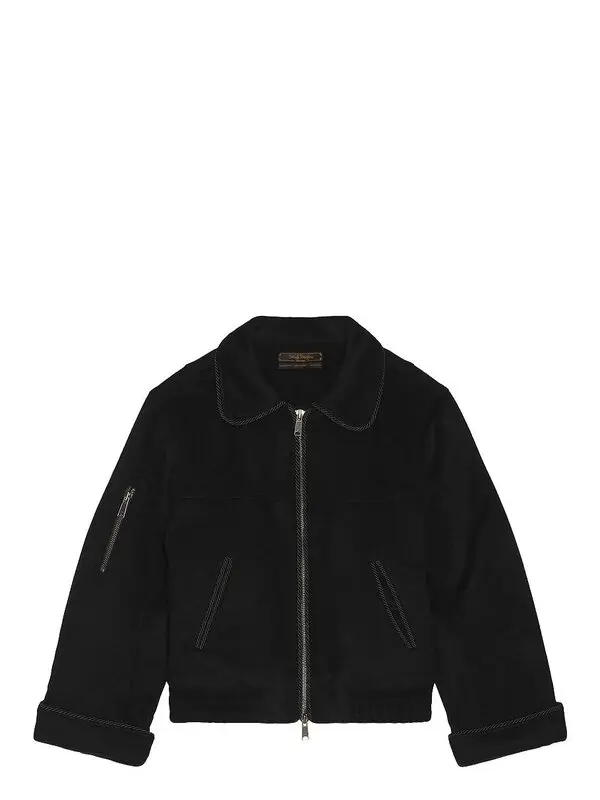 KODY PHILLIPS Wool Lasso Jacket - Black