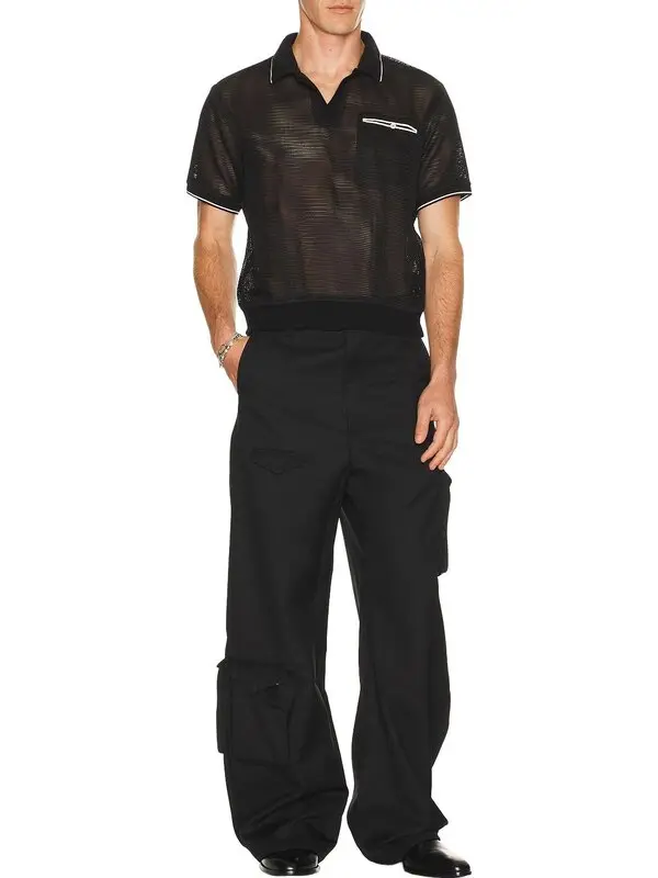 KODY PHILLIPS Cargo Slacks - Black