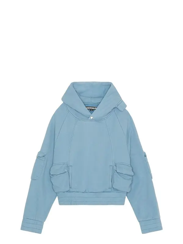 KODY PHILLIPS Cargo Hoodie - Baby Blue
