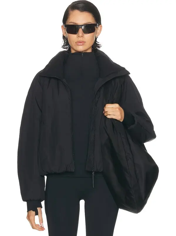 Beyond Yoga Warm Up Puffer Jacket - Black