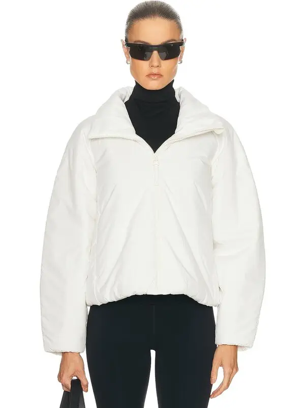 Beyond Yoga Warm Up Puffer Jacket - Glacier