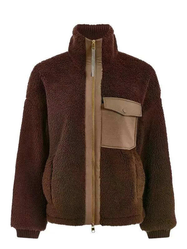 Varley Lowell Sherpa Jacket - Brown