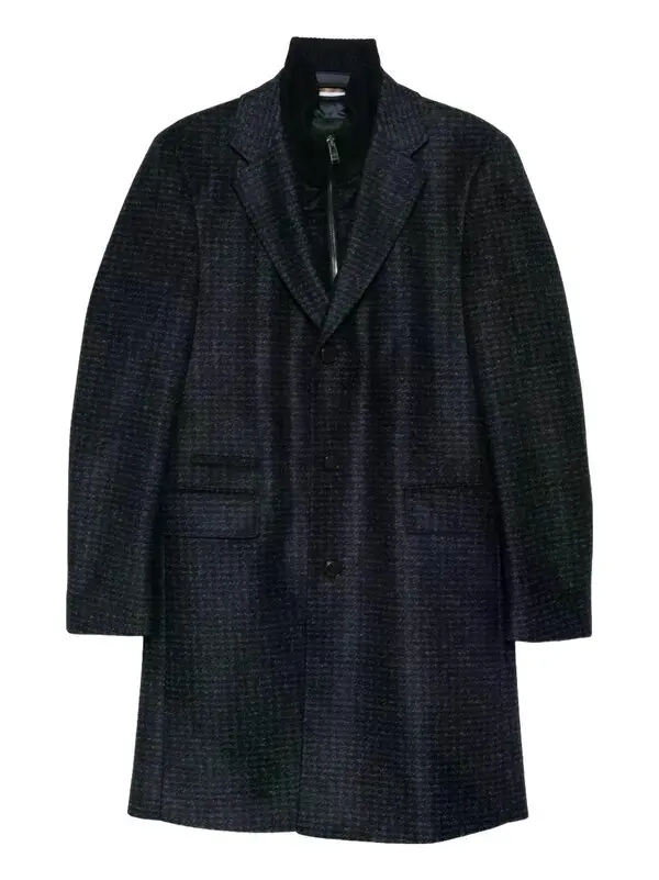 BOSS Buttoned Coat - Blue