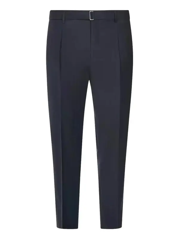 BE ABLE Pleated Trousers With Side Pockets - Blue