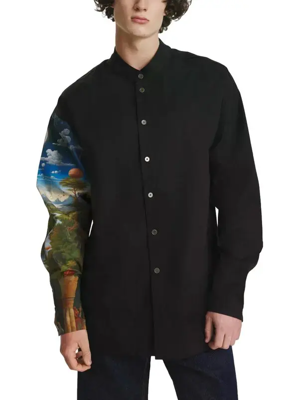 IRINA VOINEA Hybrid Shirt - Black