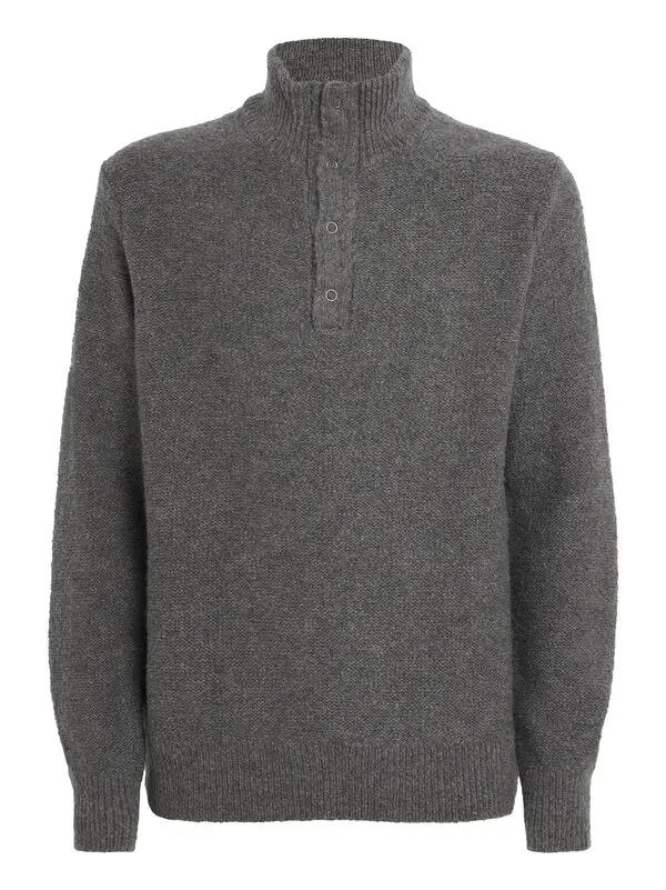 Paige Merino Wool-blend Kotoni Sweater - Grey