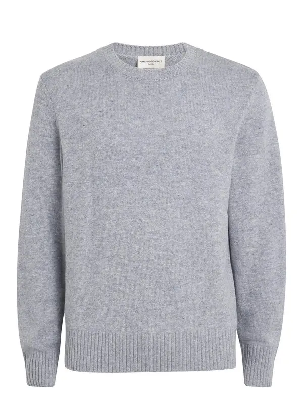 Officine Générale Cashmere-wool Jumper - Beige