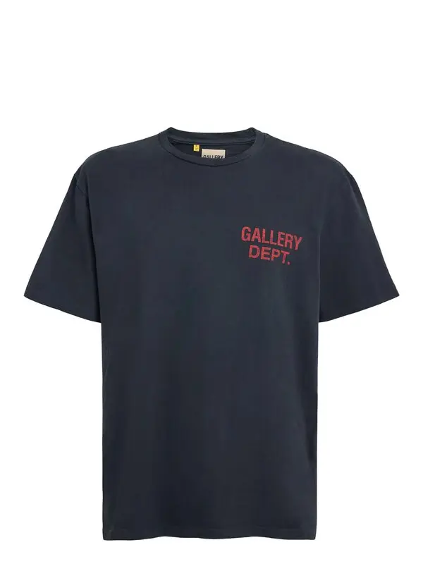 GALLERY DEPT. Cotton Souvenir Logo T-shirt - Grey