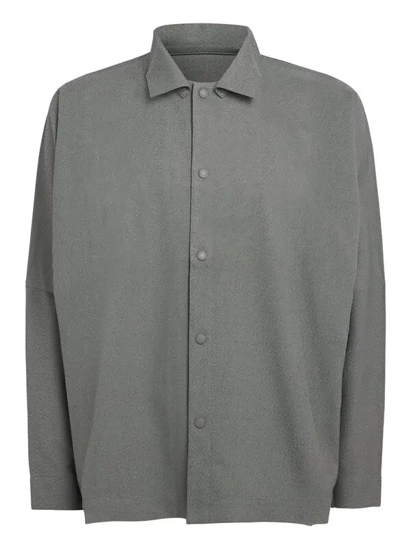 Issey Miyake Compact Shirt - Grey