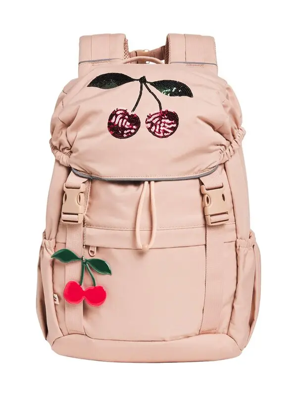 KONGES SLOJD Sequin Cherry Clover Backpack - Pink