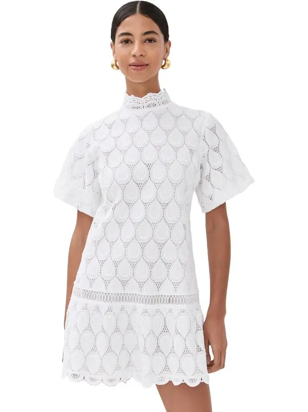 Temptation Positano Cubebe Mini Dress - White