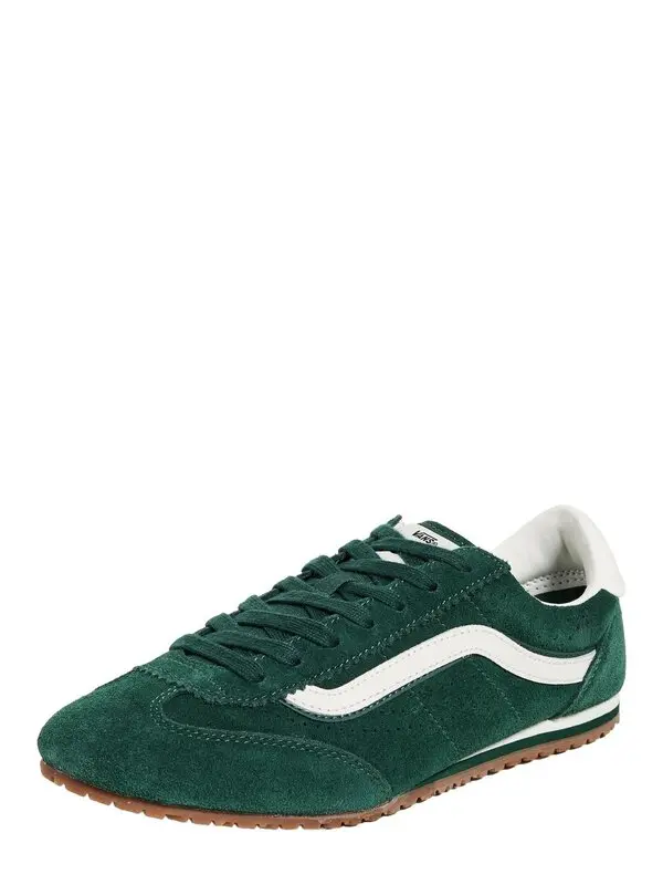 VANS Super Low Pro Sneakers - Suede Emerald Green