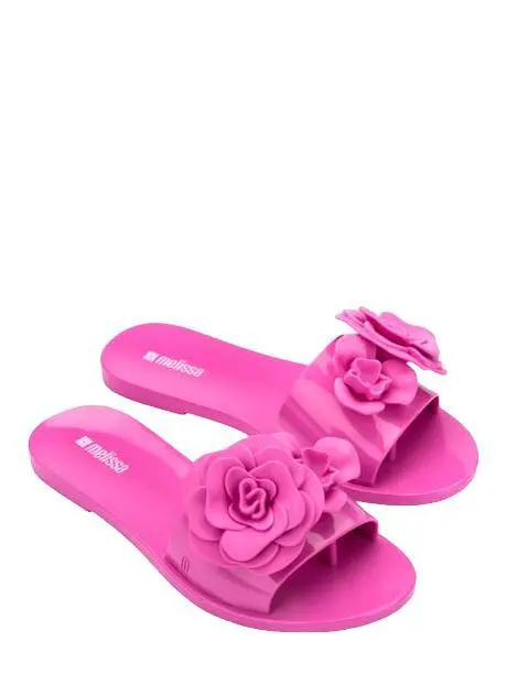 Melissa Babe Petals Slide Sandal - Lilac