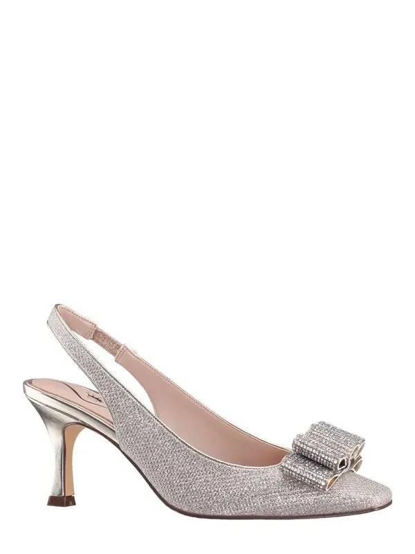 Nina Jolanda Slingback Pump - Platino