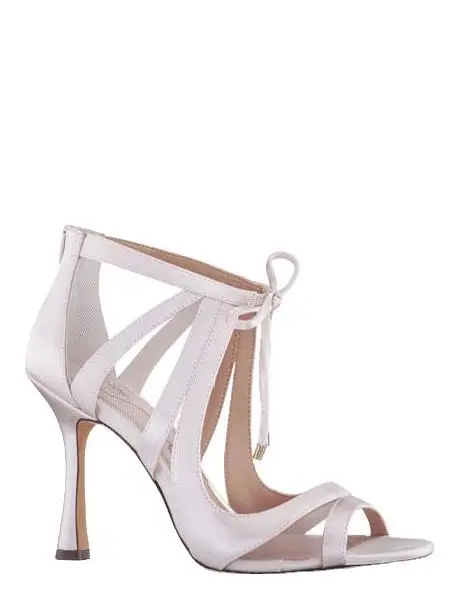 Nina Darissa Ankle Tie Sandal - Ivory