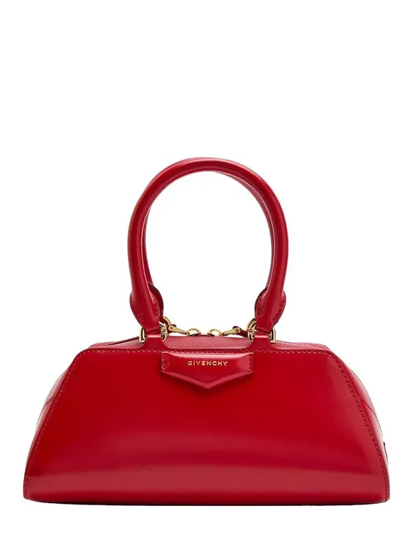 Givenchy Antigona East-west Mini Leather Cross-body Bag - Red