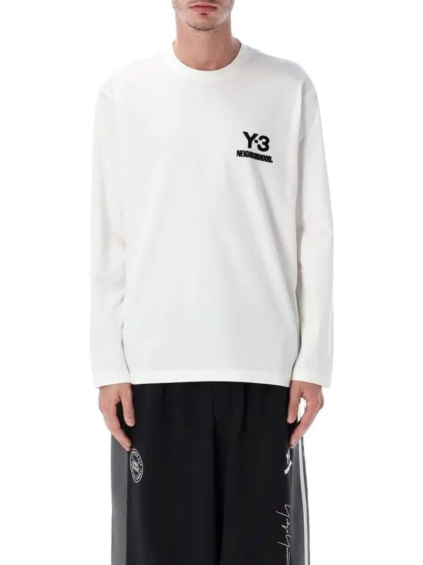 Y-3 NBHD Long Sleeve T-shirt - White