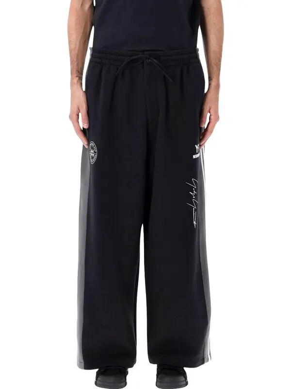 Y-3 NBHD Wide-leg Training Pants - Black
