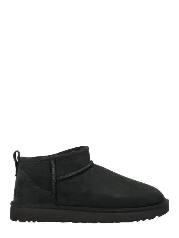 UGG Classic Ultra Mini Suede Boots - Black
