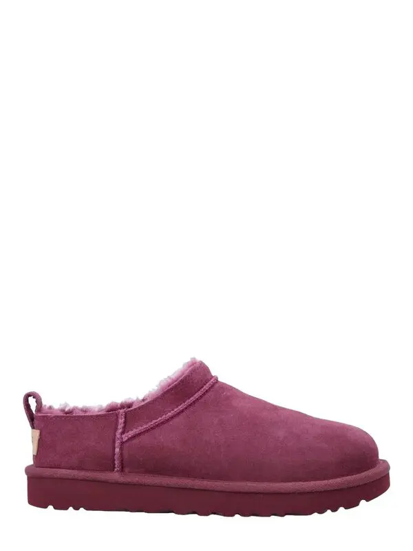 UGG Classic Micro Suede Sheepskin Boots - Burnt Magenta