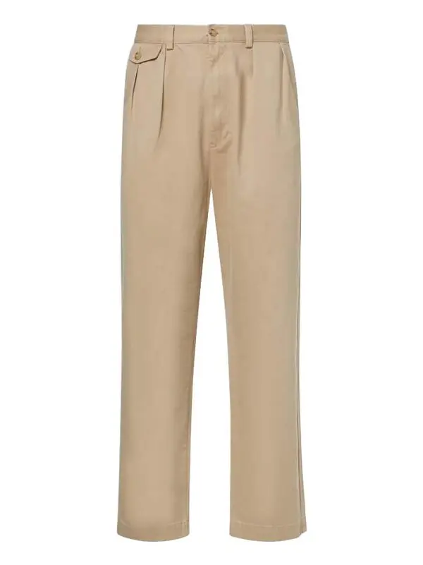 Polo Ralph Lauren High-rise Cotton Straight Chinos - Beige