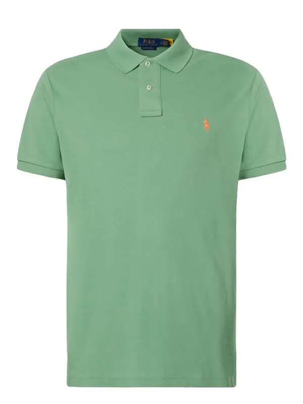 Polo Ralph Lauren Cotton Piqué Polo Shirt - Green