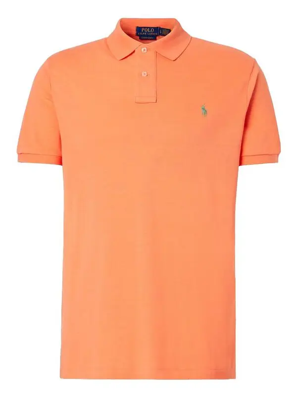 Polo Ralph Lauren Cotton Piqué Polo Shirt - Orange