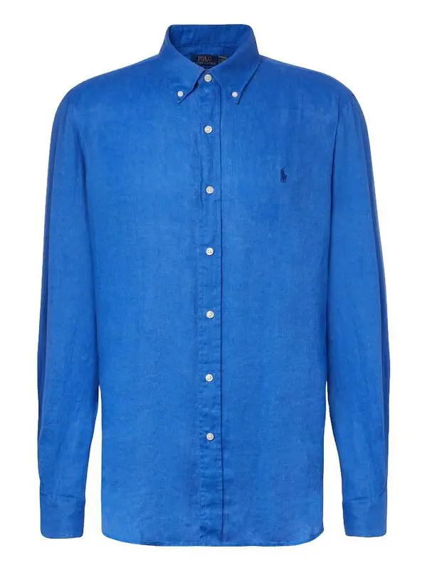 Polo Ralph Lauren Linen Shirt - Blue
