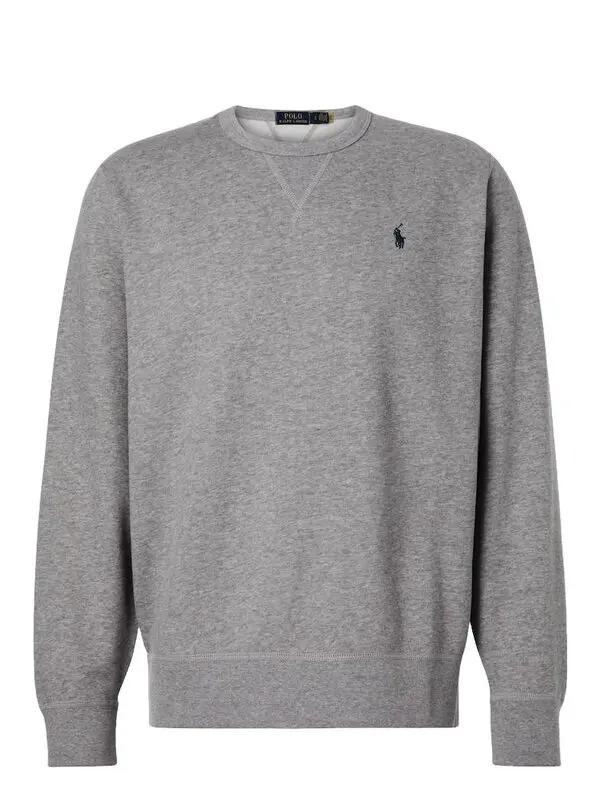 Polo Ralph Lauren Cotton-blend Jersey Sweatshirt - Grey