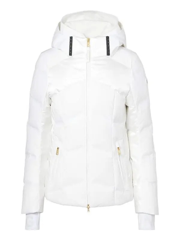 Bogner Delin Hooded Down Ski Jacket - White