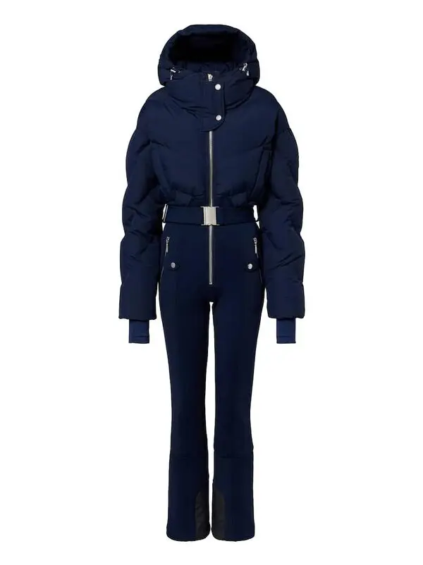 Cordova Ajax Quilted Down Ski Suit - Blue