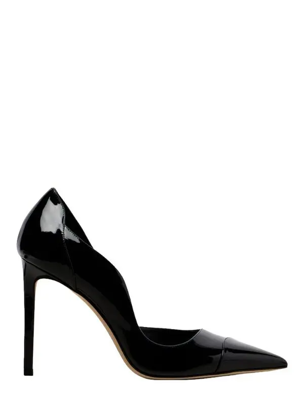JIMMY CHOO Brigitte 100 Patent Leather Pumps - Black
