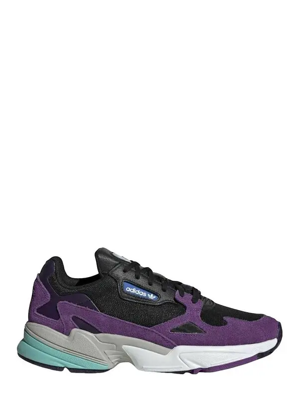 Adidas Falcon Sneakers - Core Black/cloud White/active Purple