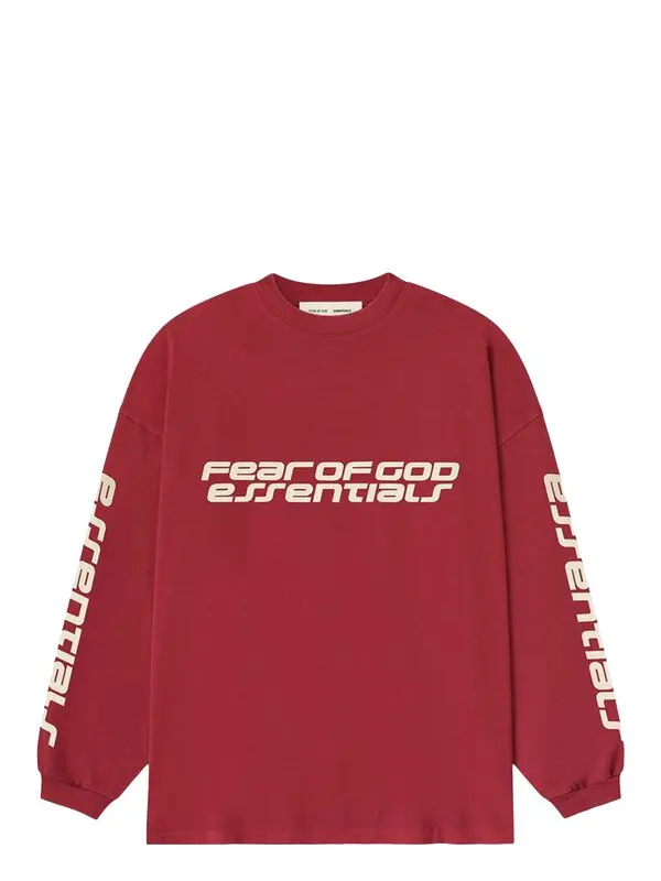Fear Of God 90's Long-sleeve Tee - Red