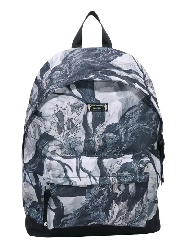BAPE Tree Edge Camo Daypack - White