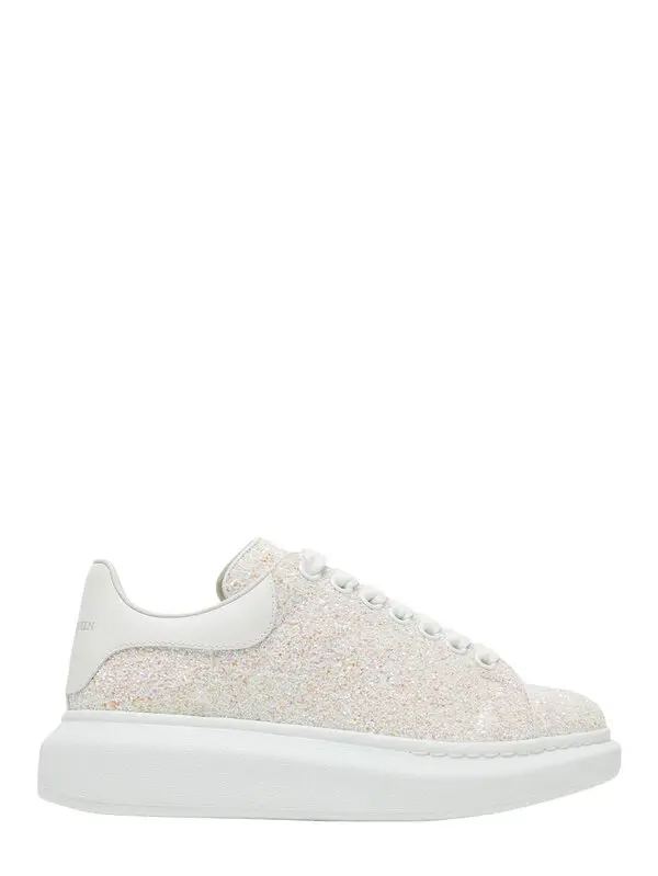 Alexander McQueen Oversized Glitter Sneakers - Pink