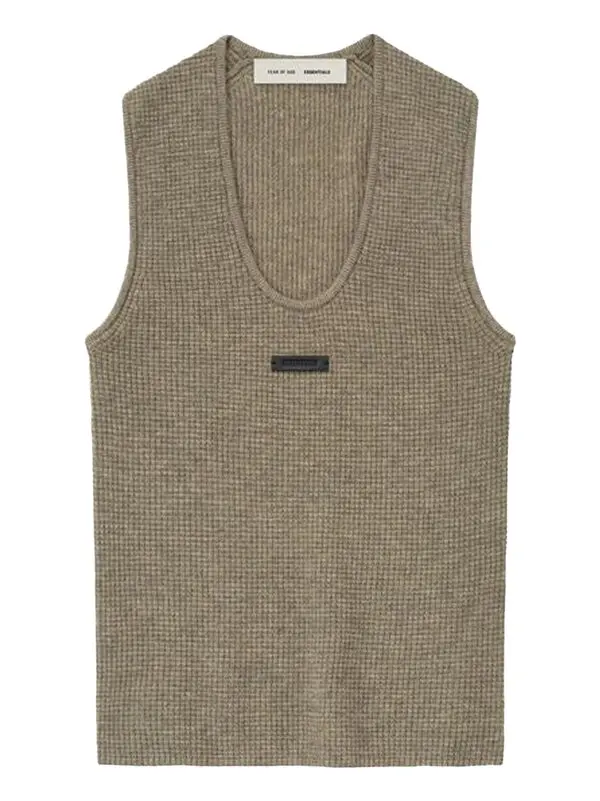 Fear Of God Waffle Tank - Grey