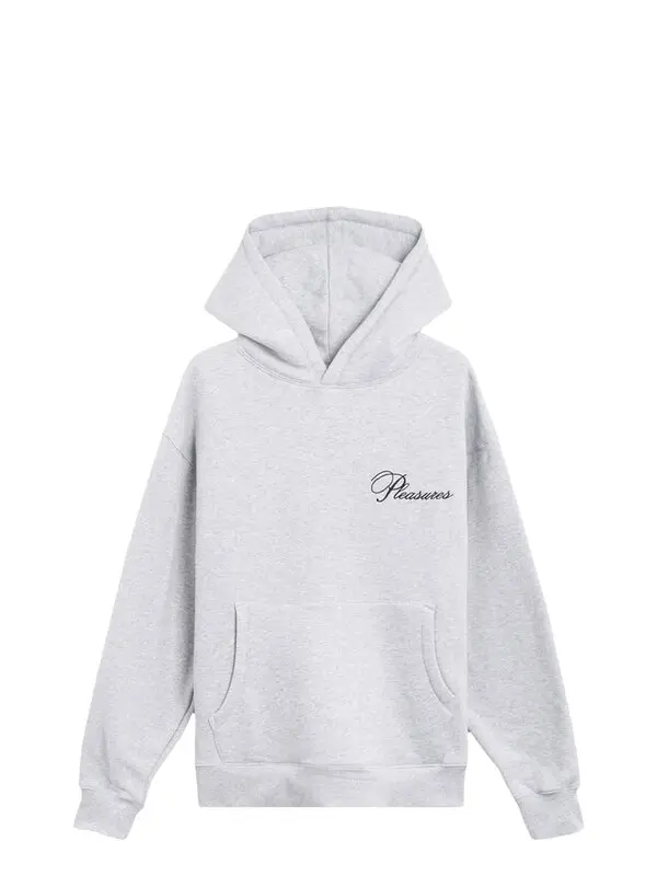 PLEASURES Cafe Hoodie - Grey