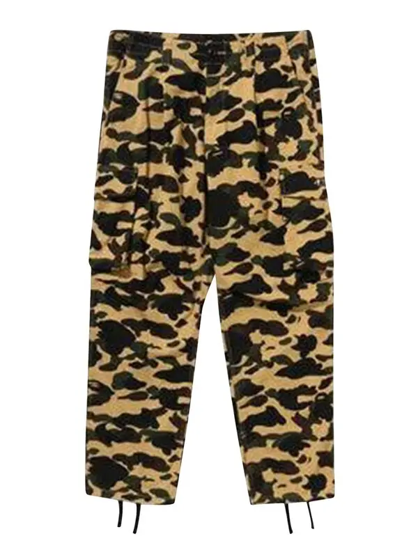 A BATHING APE 1st Camo Regular Fit 6 Pocket Pants - Yellow