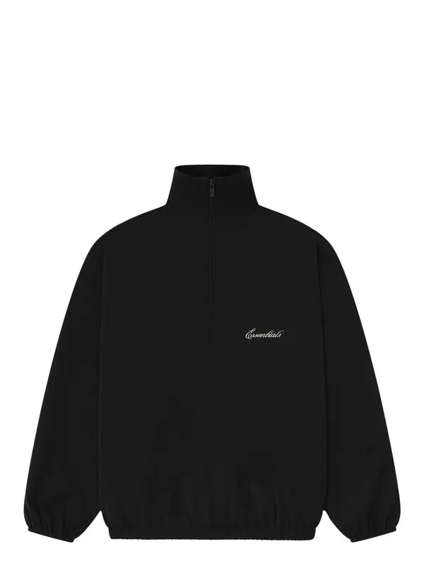 Fear Of God Sporty Nylon Half Zip - Black
