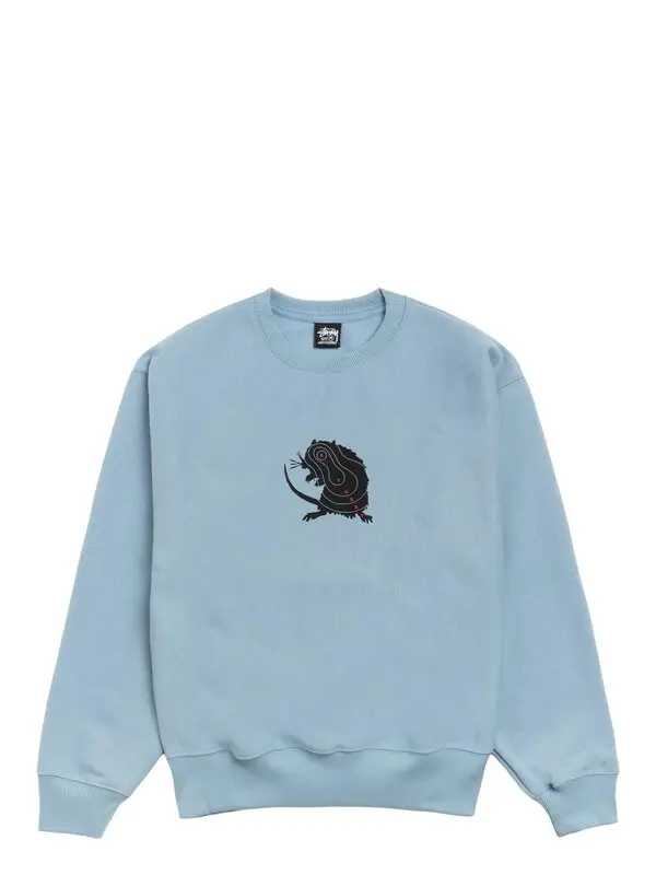 StÜssy Long Range Crewneck - Blue