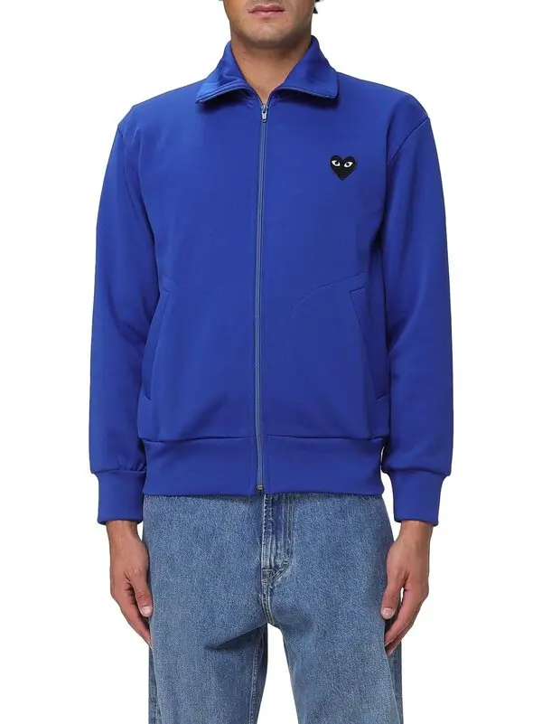 Play Comme Des Garcon Sweatshirt - Blue