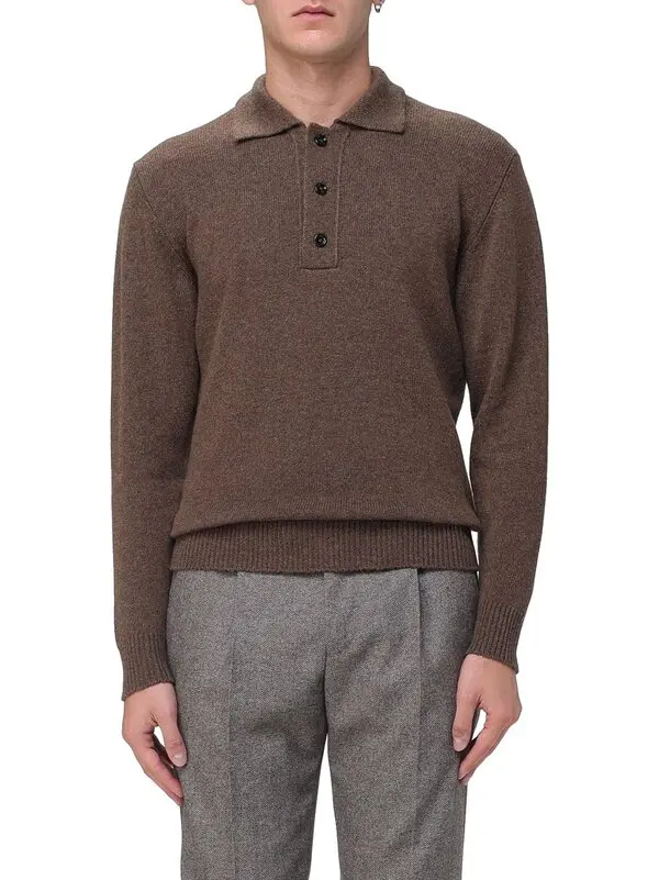 LARDINI Polo Shirt - Brown