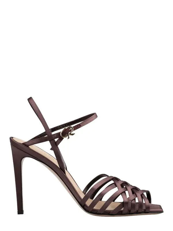 GIANVITO ROSSI Heeled Sandal - Red