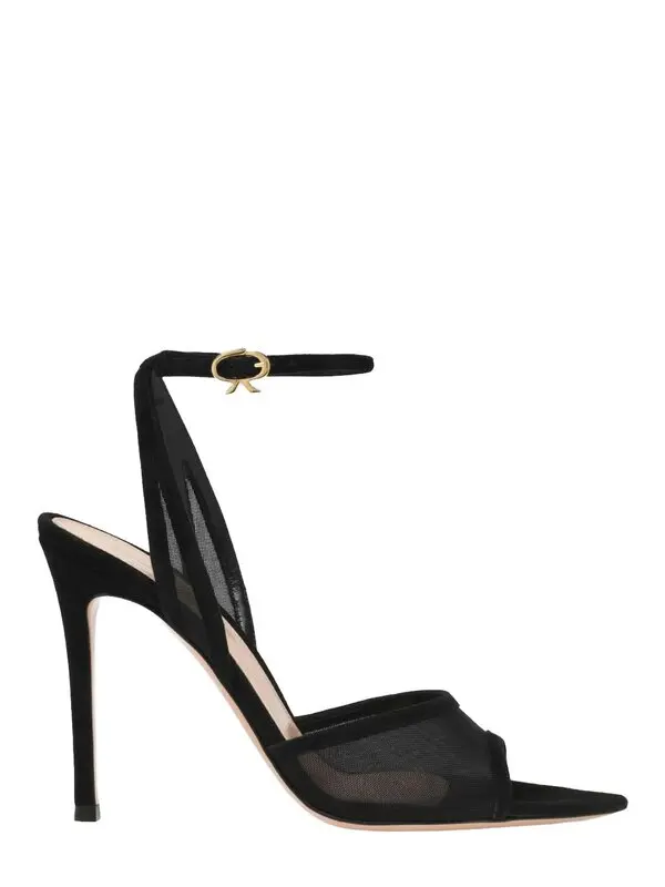 GIANVITO ROSSI Heeled Sandal - Black