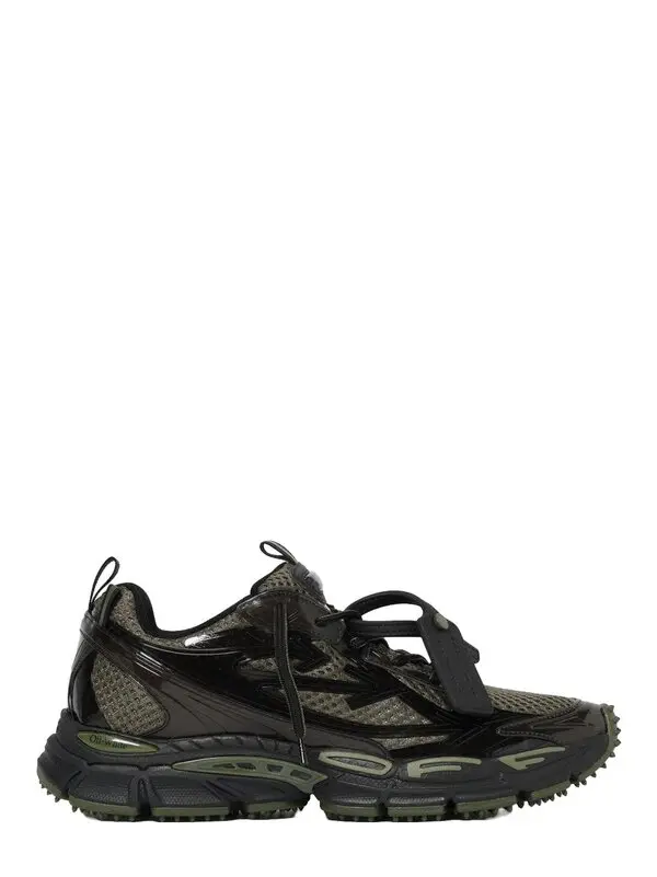 Off-White Lace-up Sneakers - Military