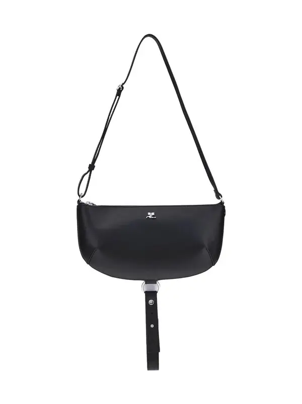 COURREGES Crossbody Bag - Black
