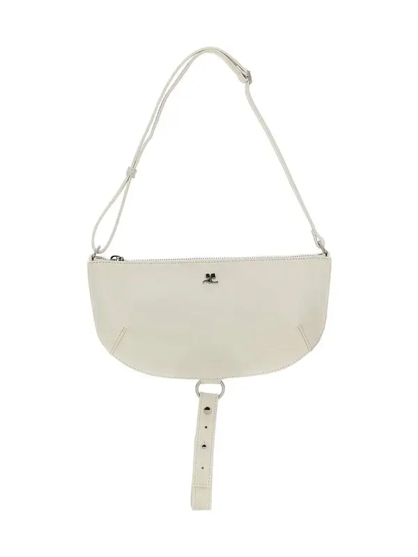 COURREGES Crossbody Bag - White