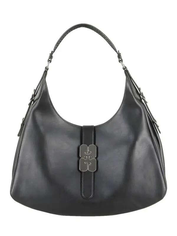 GANNI Shoulder Bag - Black